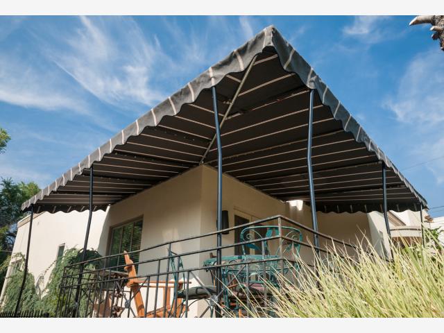 Pipe Frame Patio Canopies - SugarHouse Industries
