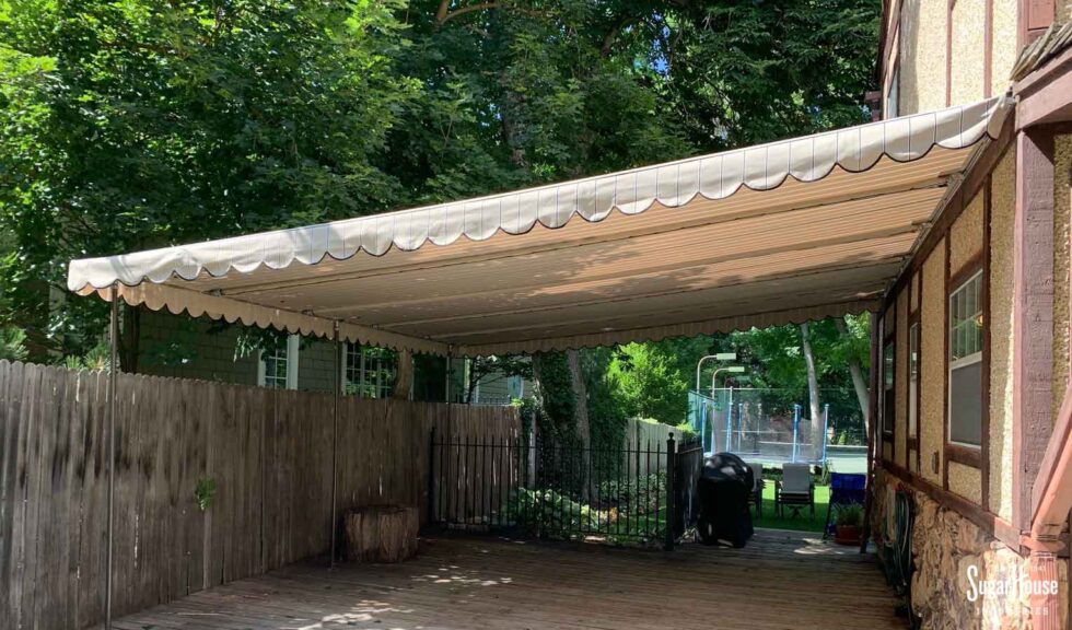 Pipe Frame Patio Canopies - SugarHouse Industries
